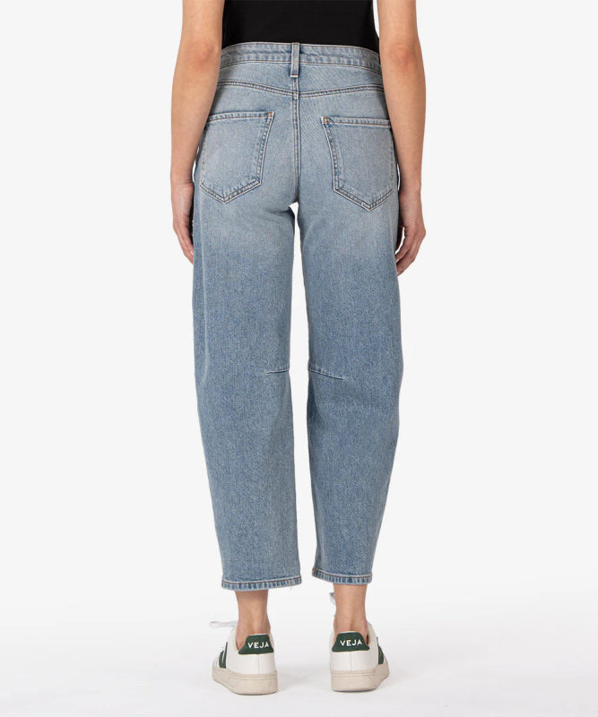 Ashley High Rise Barrel Straight Leg - KUT – Fred & Co.