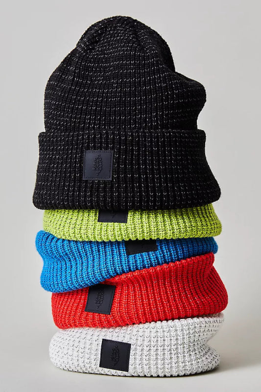 Let's Race Fleece Lined Recycled Yarn Beanie - Free People – Fred & Co.