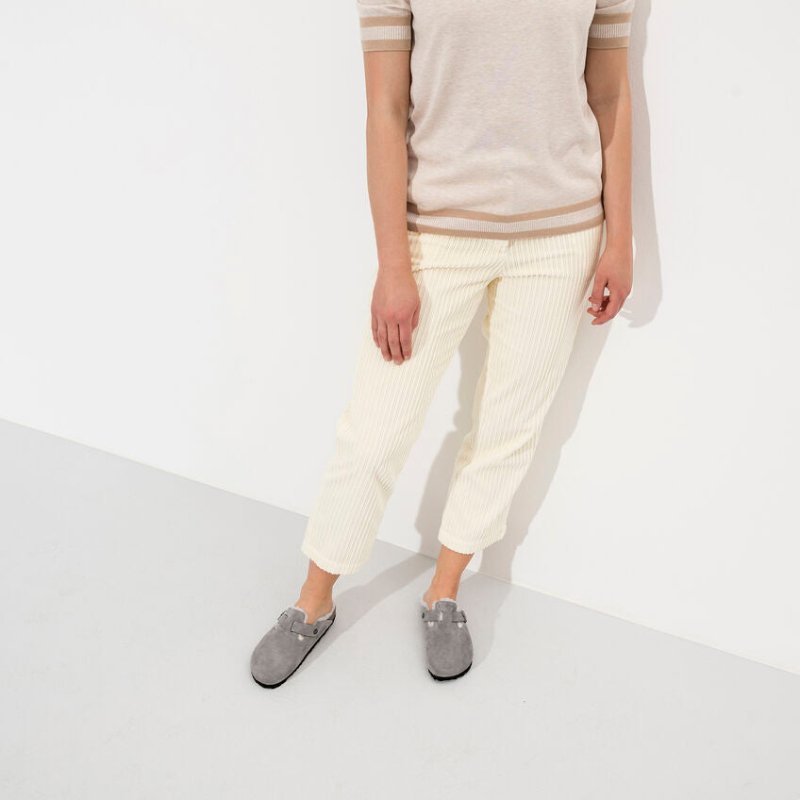 Boston Shearling Suede Stone Coin - Birkenstock – Fred & Co.