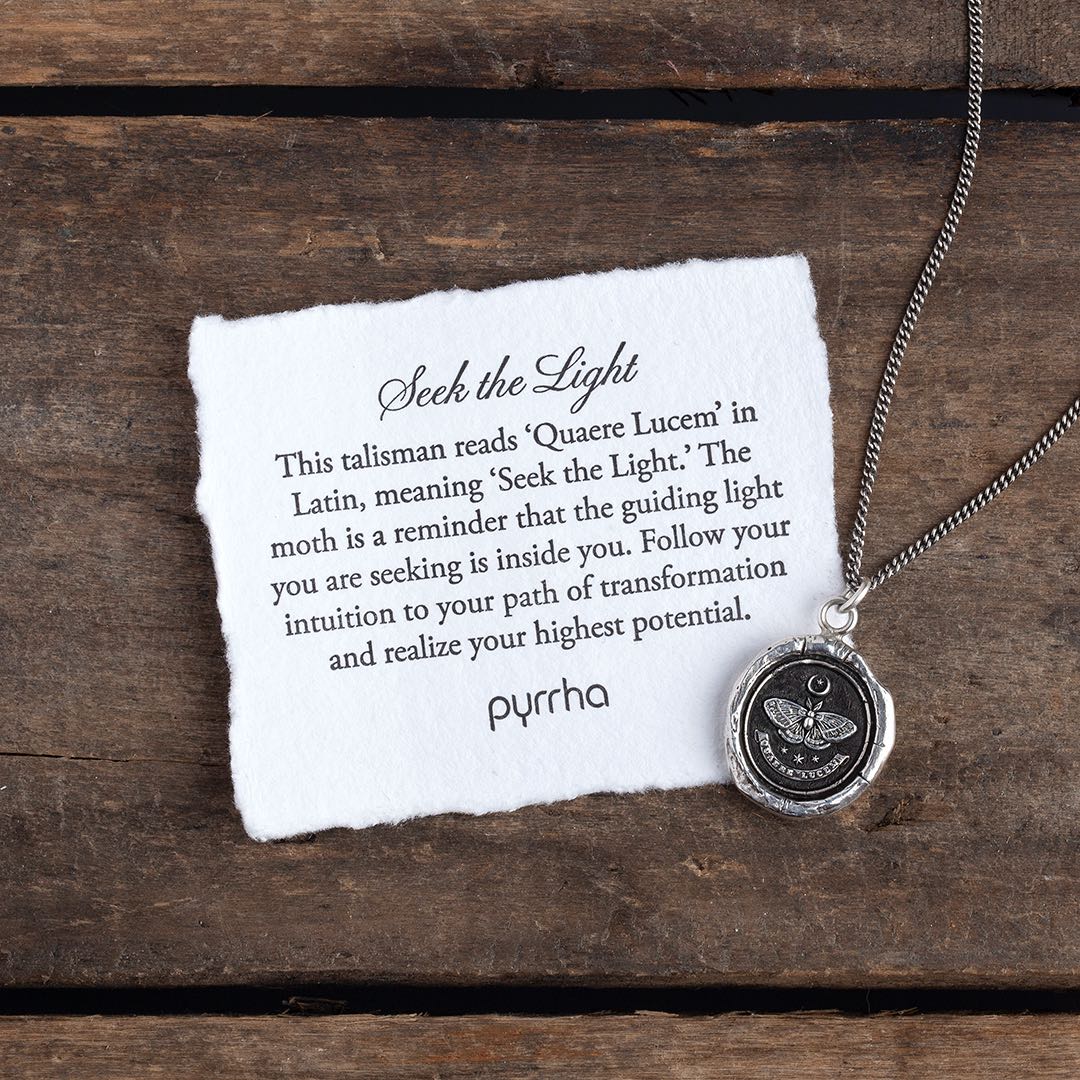 Seek The Light Talisman - Pyrrha – Fred & Co.