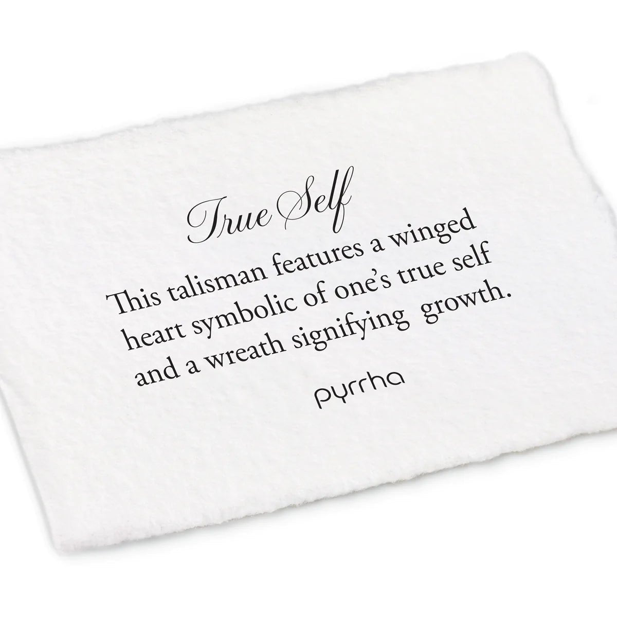 True Self 14K Gold on Silver Talisman - Pyrrha – Fred & Co.